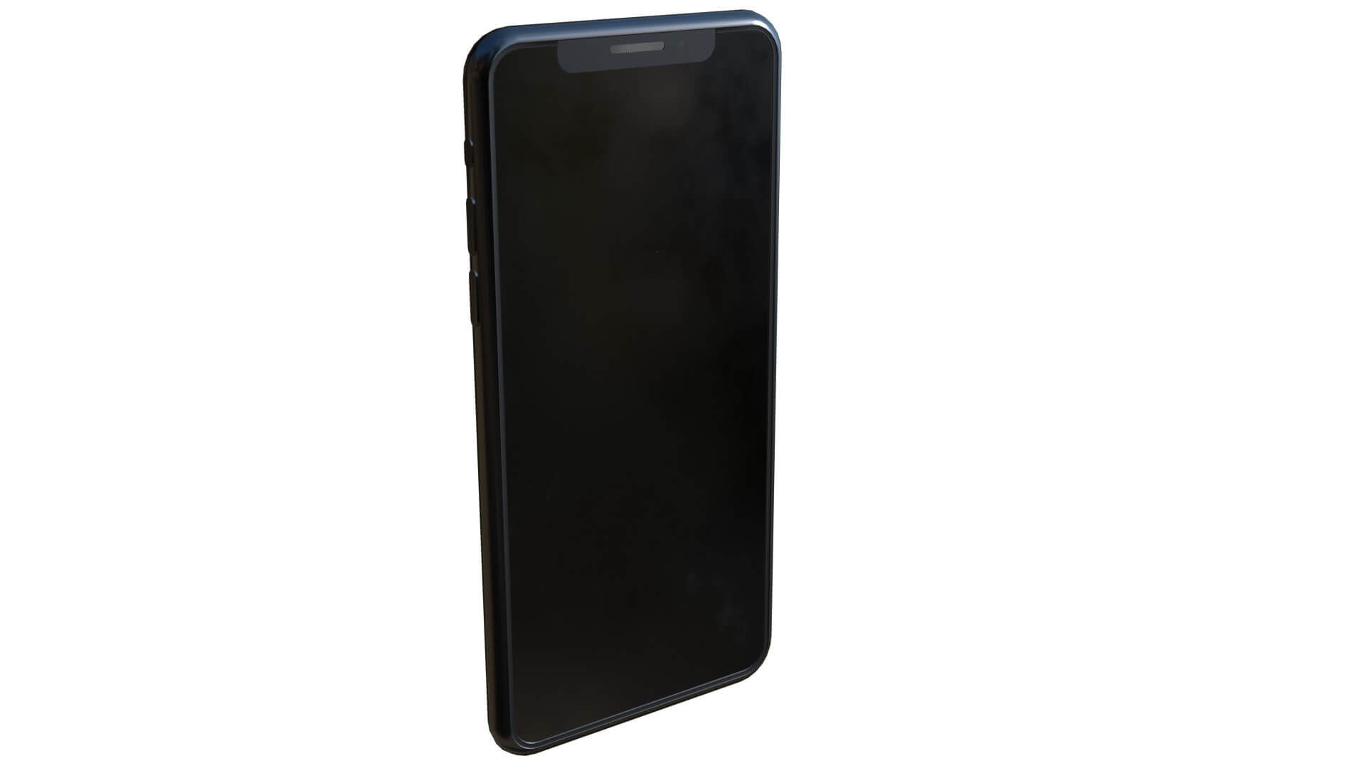 Black Generic Smartphone - 3D Model by Ottto3d