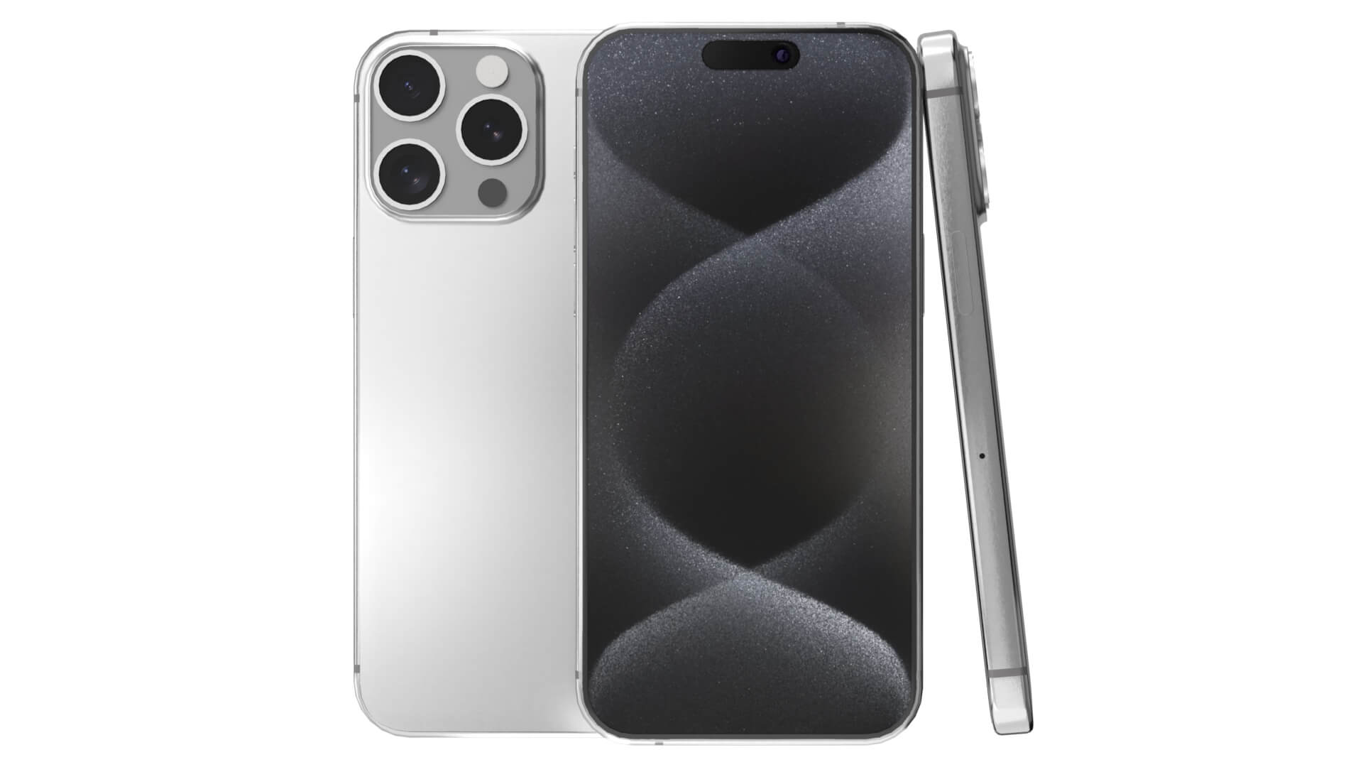 Collection of Low Poly Modern Smartphones in Different Color - 3D Model ...