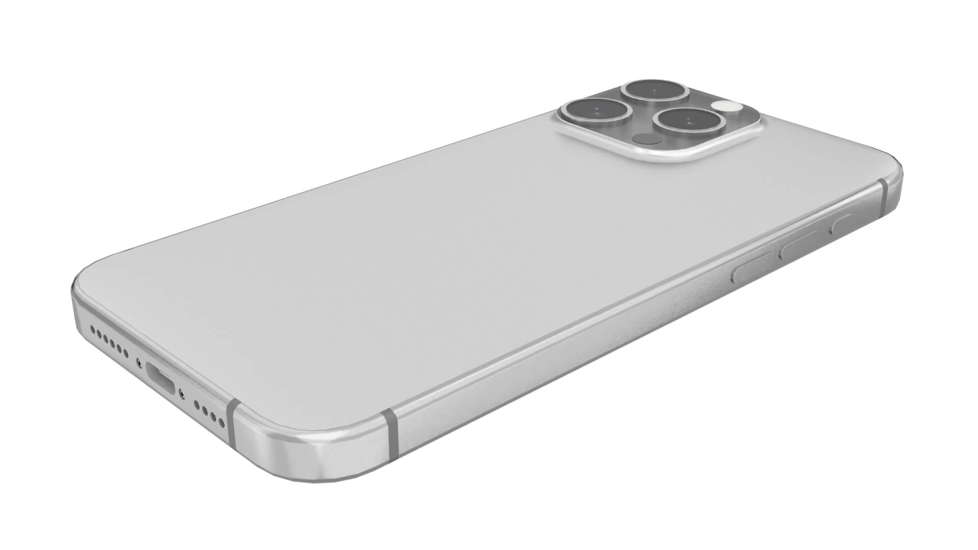 Collection of Low Poly Modern Smartphones in Different Color - 3D Model ...