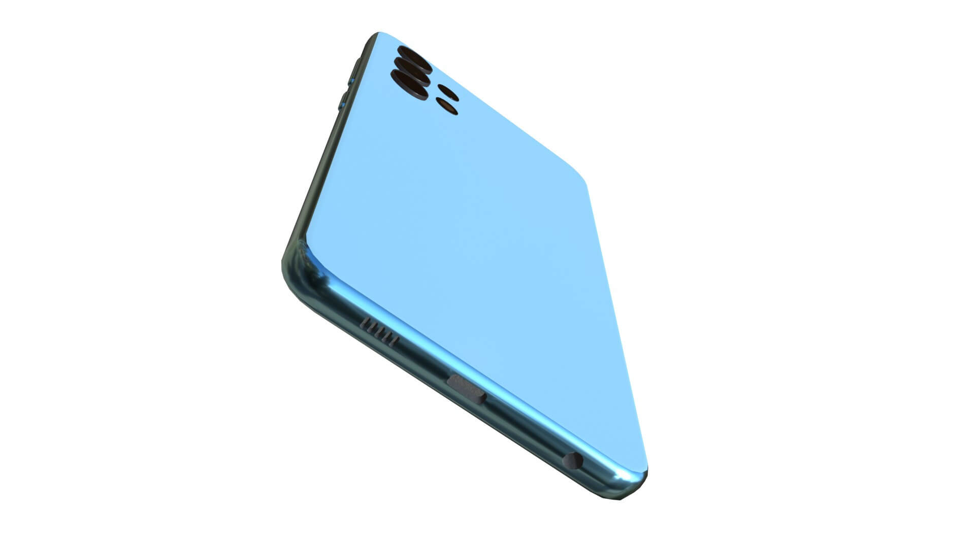 Colored Generic Smartphone - 3D Model by Ottto3d