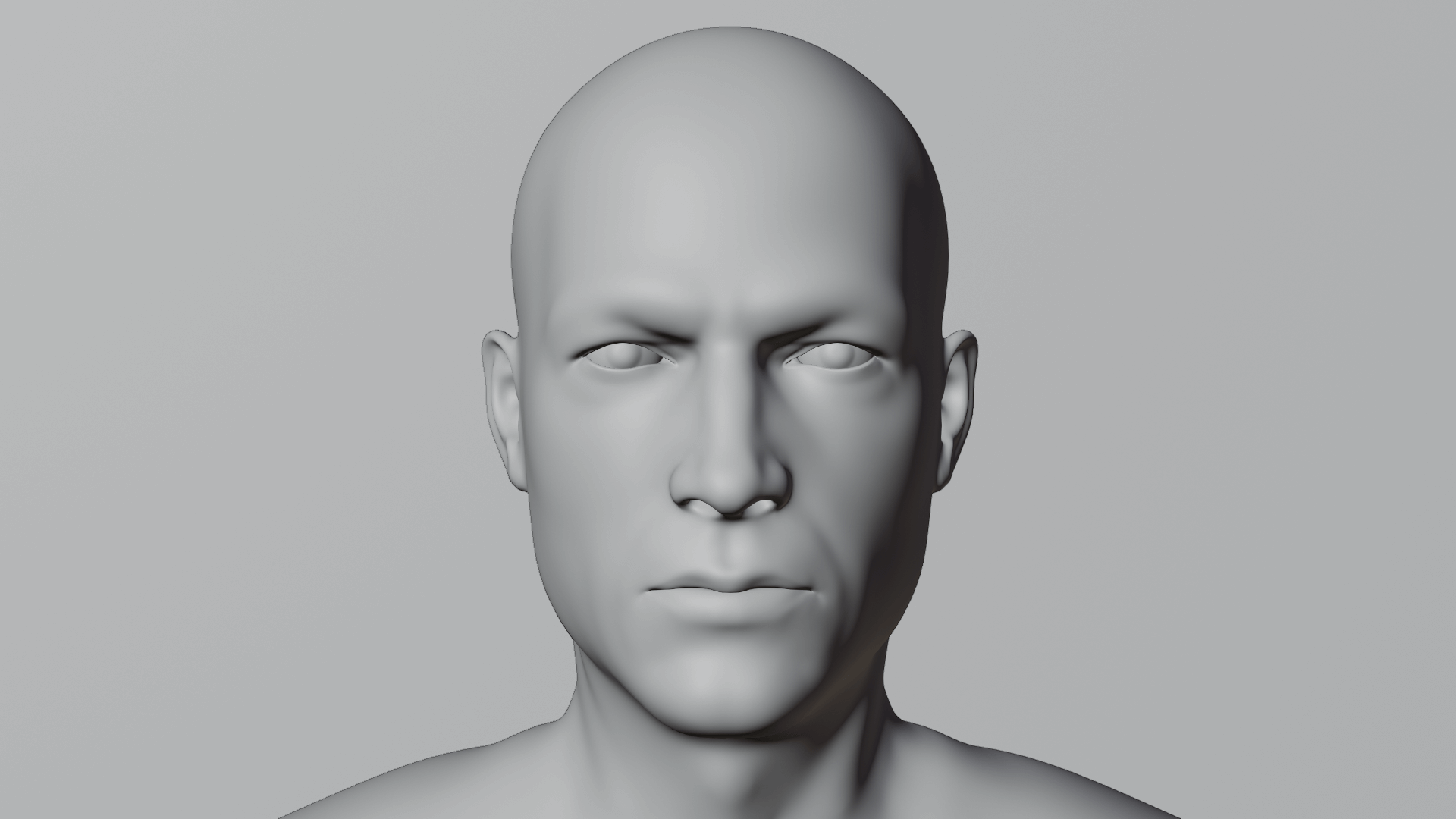 Abstract Head Illustration 3D Render, Digital Art by Ottto3d