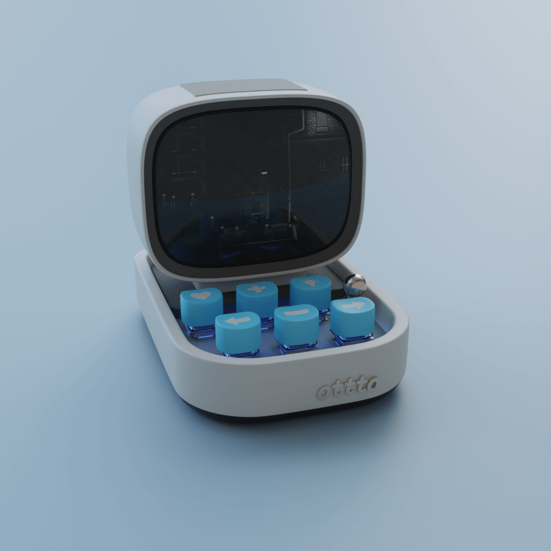 Rendered Illustration Of a Gaming Machine 3D Render | RenderHub Gallery