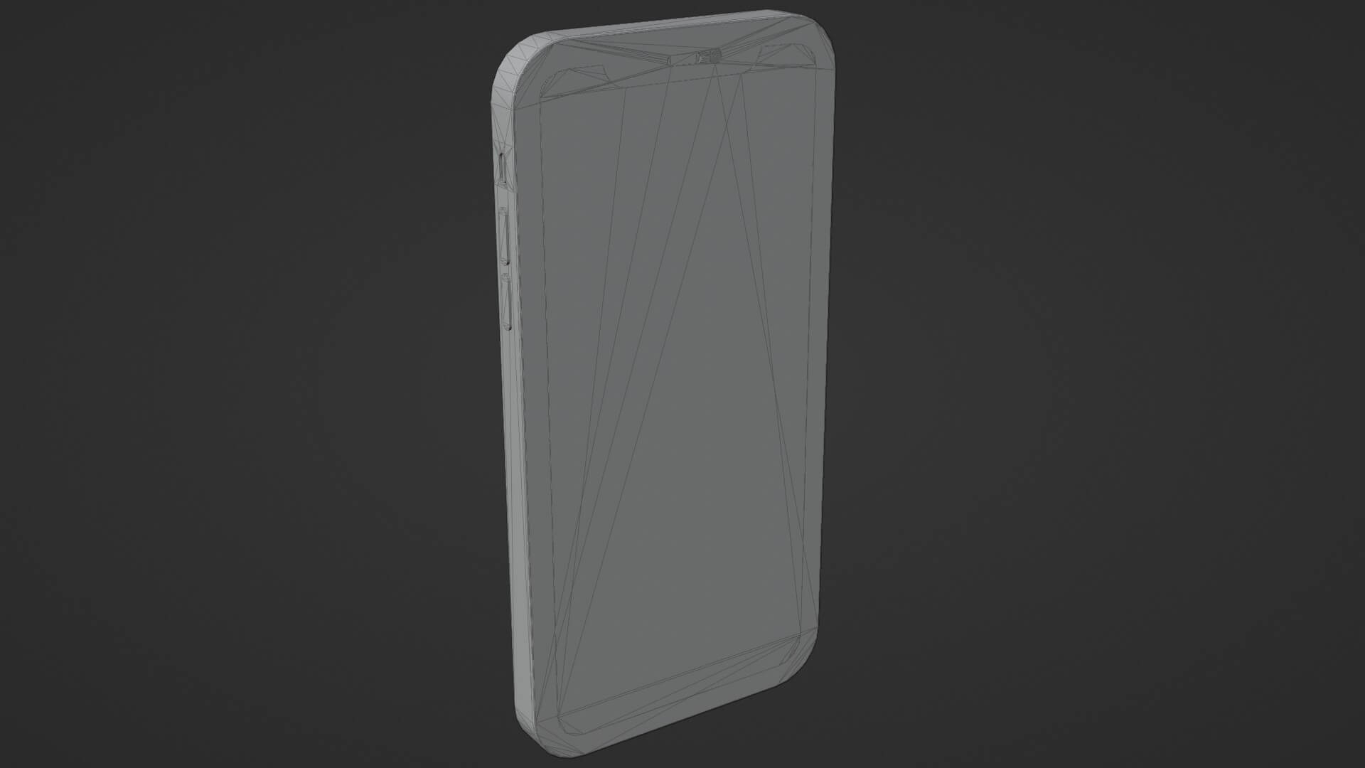 Modern Generic Smartphone - 3D Model by Ottto3d