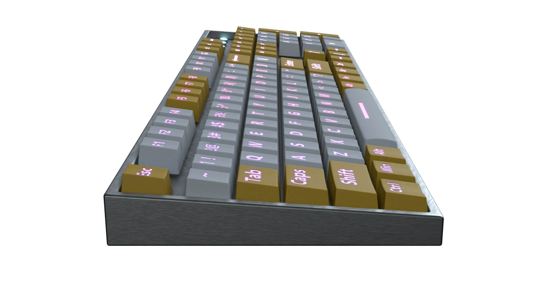 Pack of Detailed High Poly Backlit Keyboards - 3D Model by Ottto3d