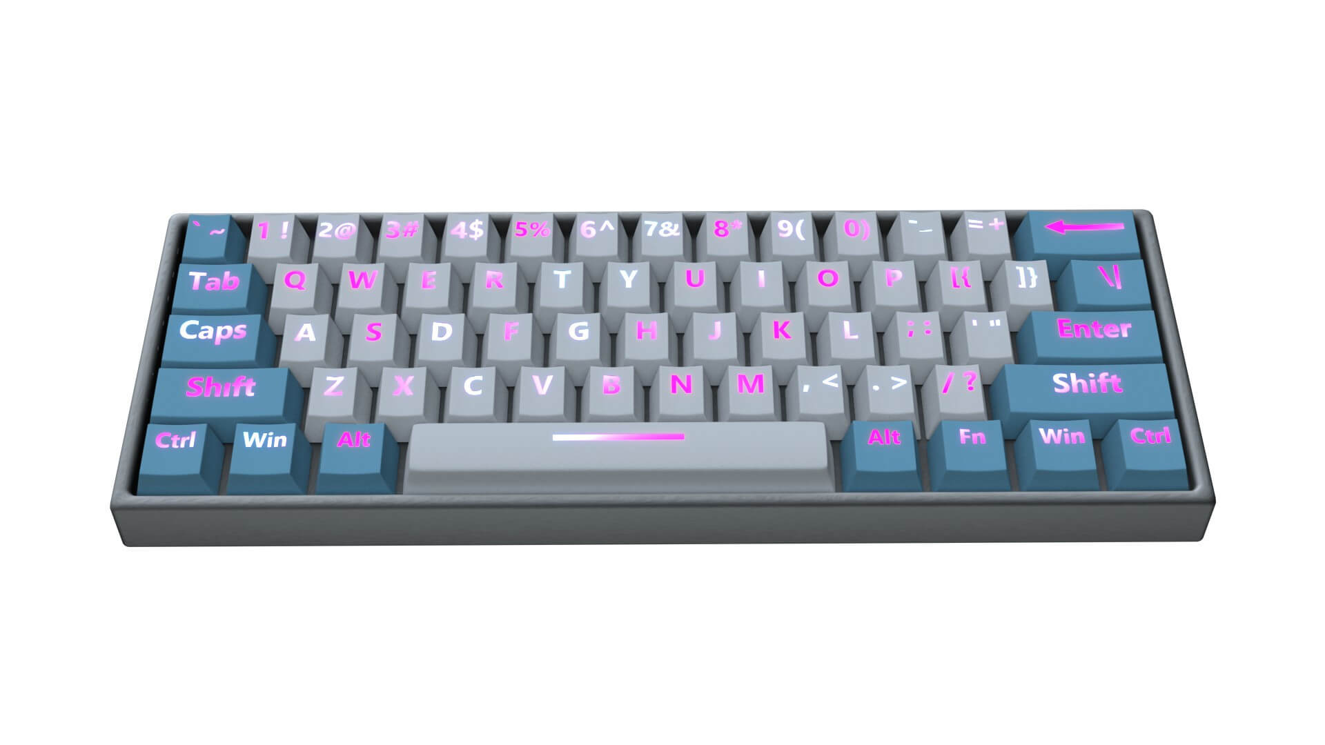 Pack of Detailed High Poly Gaming Keyboards - 3D Model by Ottto3d