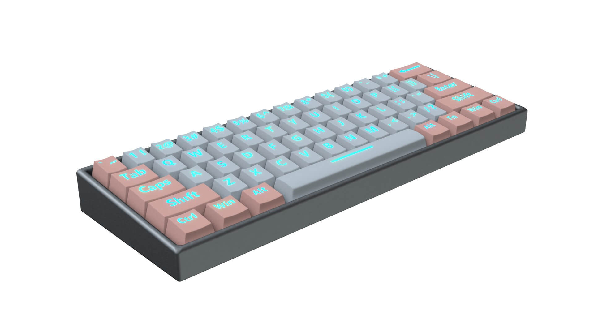 Pack of Detailed High Poly Gaming Keyboards - 3D Model by Ottto3d