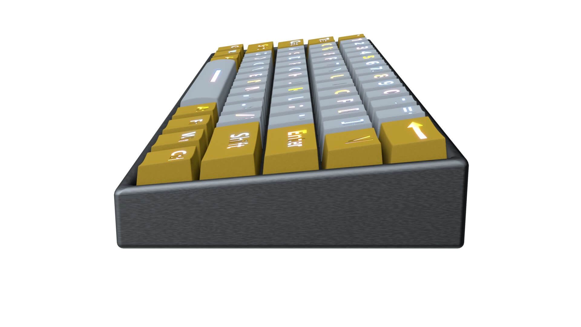 Pack of Detailed High Poly Gaming Keyboards - 3D Model by Ottto3d