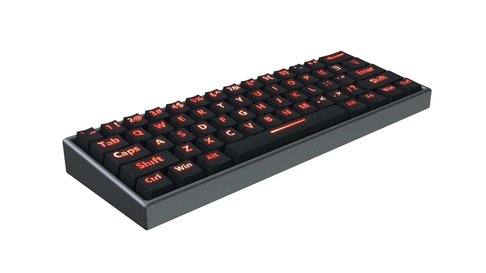 Pack of Detailed High Poly Gaming Keyboards - 3D Model by Ottto3d