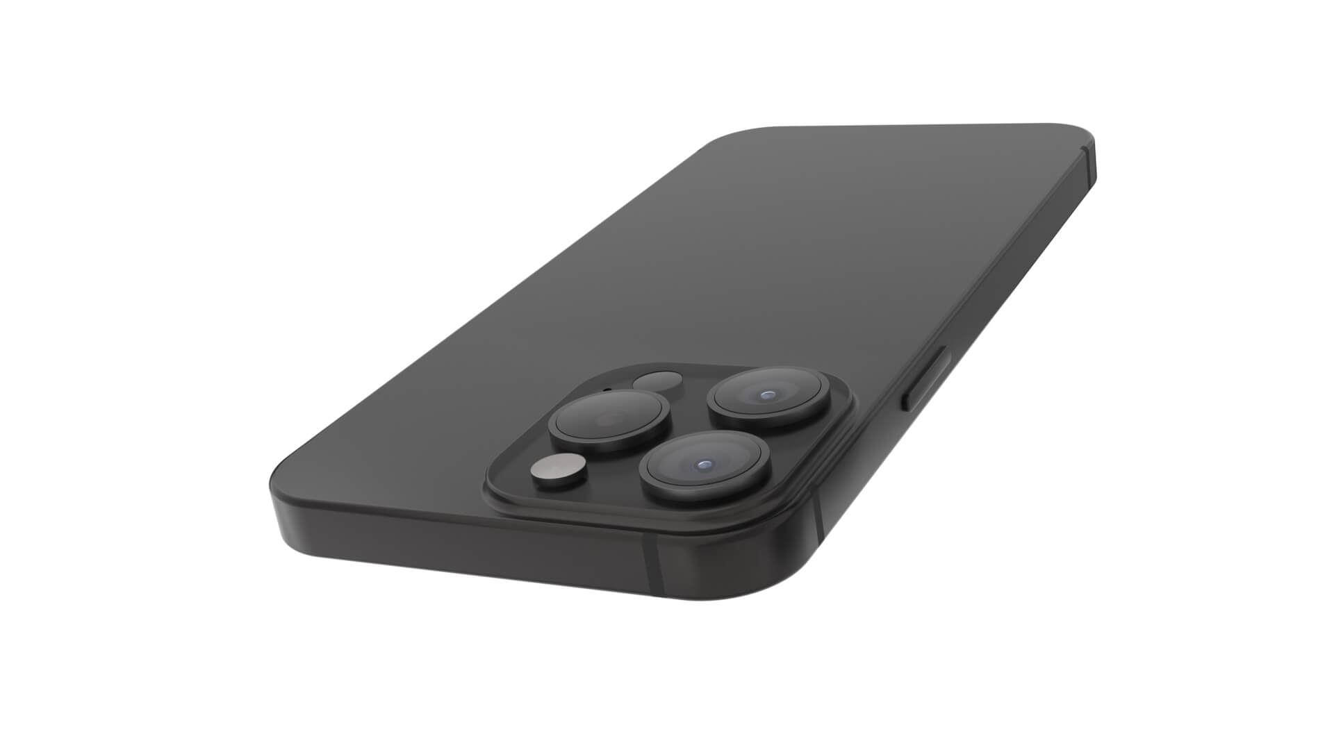 Realistic Black Generic Smartphone - 3D Model by Ottto3d