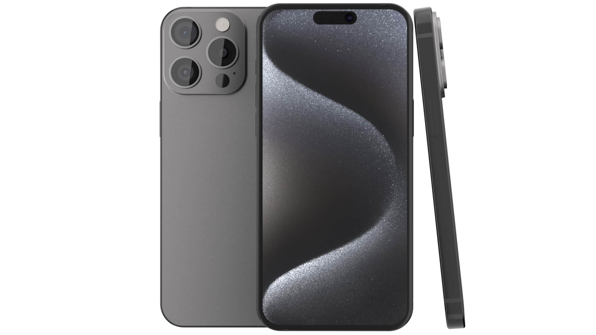 Realistic Gray Generic Smartphone - 3D Model by Ottto3d