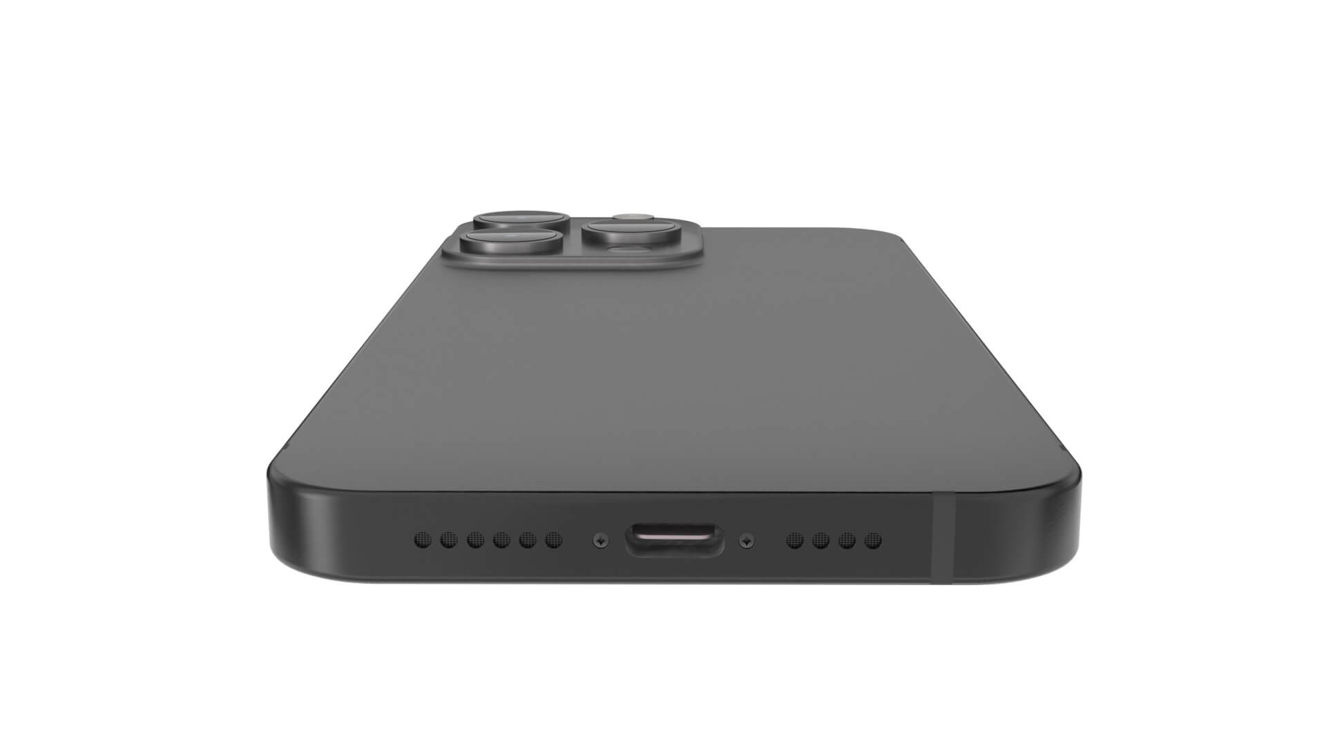 Realistic Gray Generic Smartphone - 3D Model by Ottto3d