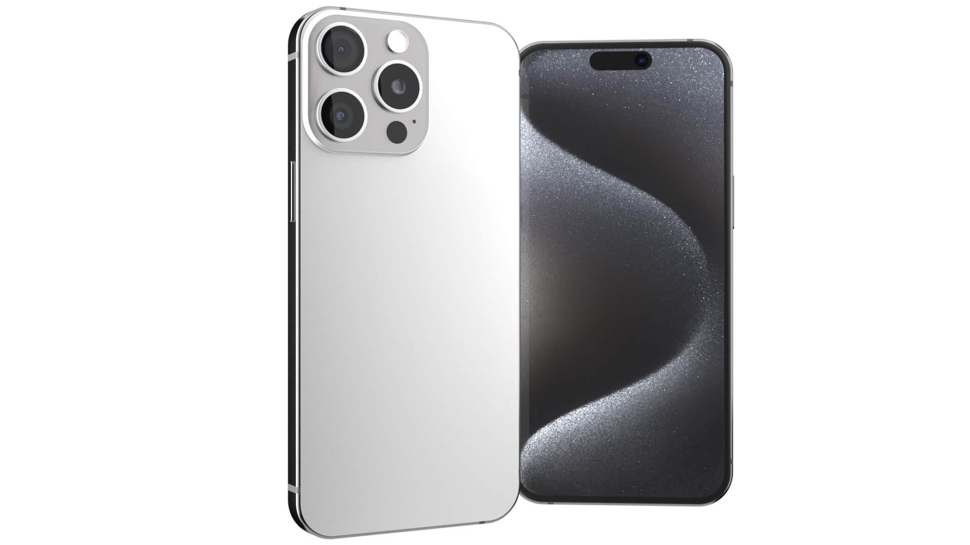 Realistic Modern Smartphones Collection - 3D Model by Ottto3d