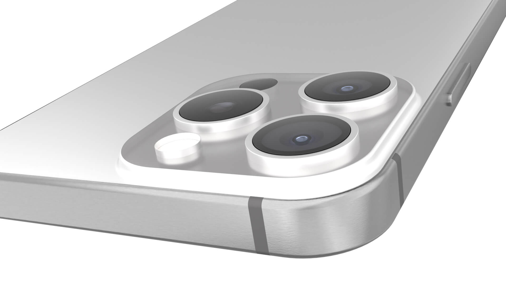 Realistic White Generic Smartphone - 3D Model by Ottto3d