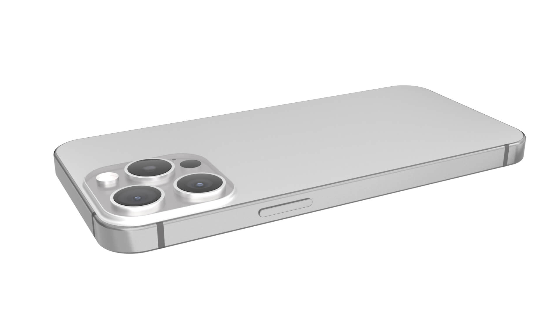 Realistic White Generic Smartphone - 3D Model by Ottto3d