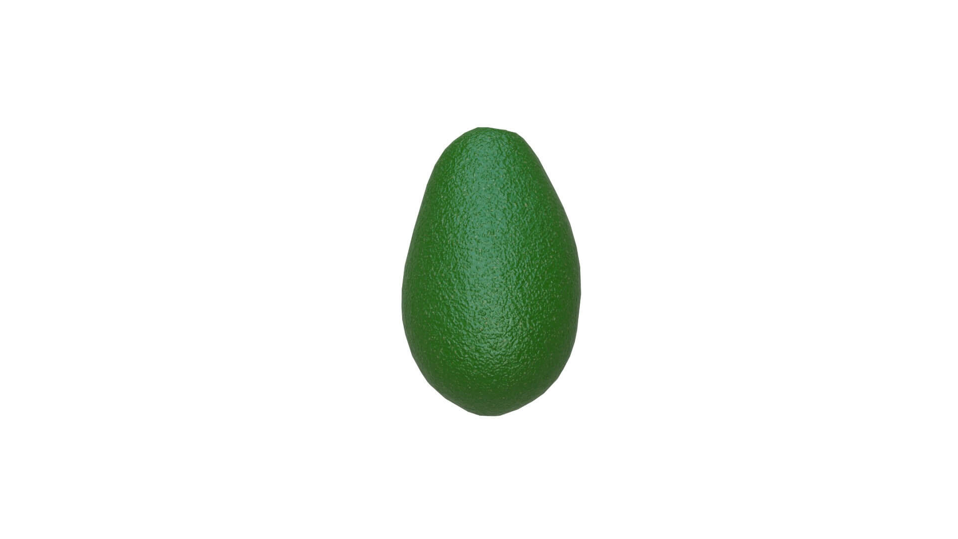 Set of Low Poly Avocados - 3D Model by Ottto3d