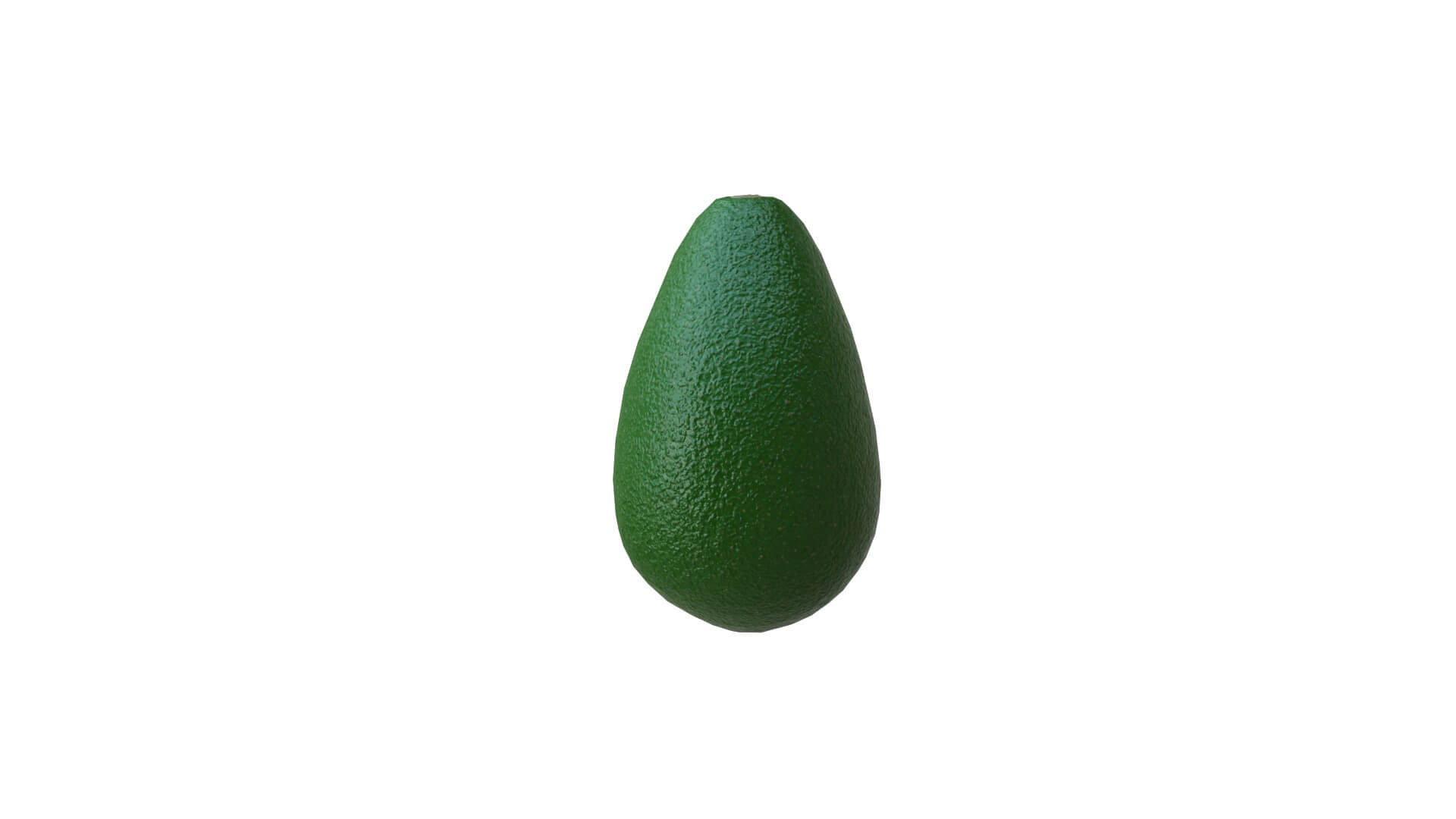Set of Low Poly Avocados - 3D Model by Ottto3d