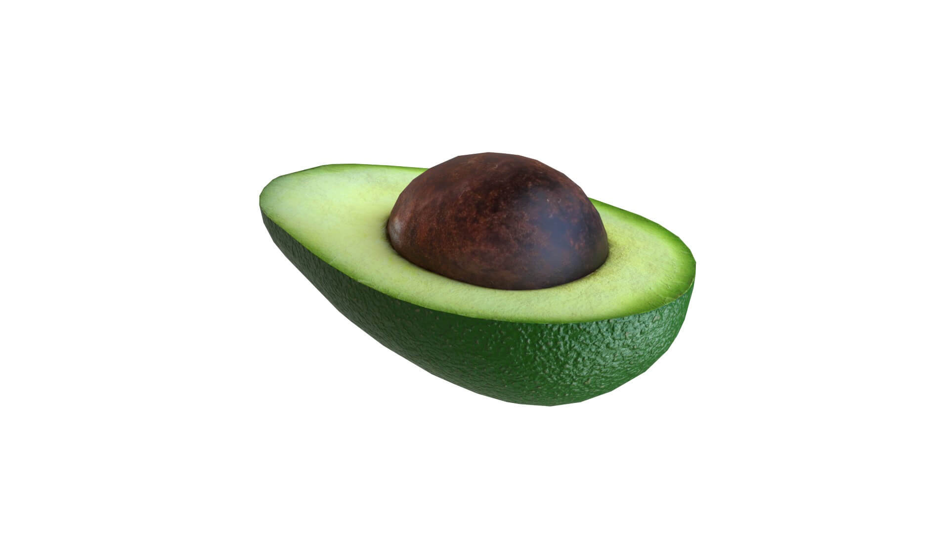 Set of Low Poly Avocados - 3D Model by Ottto3d