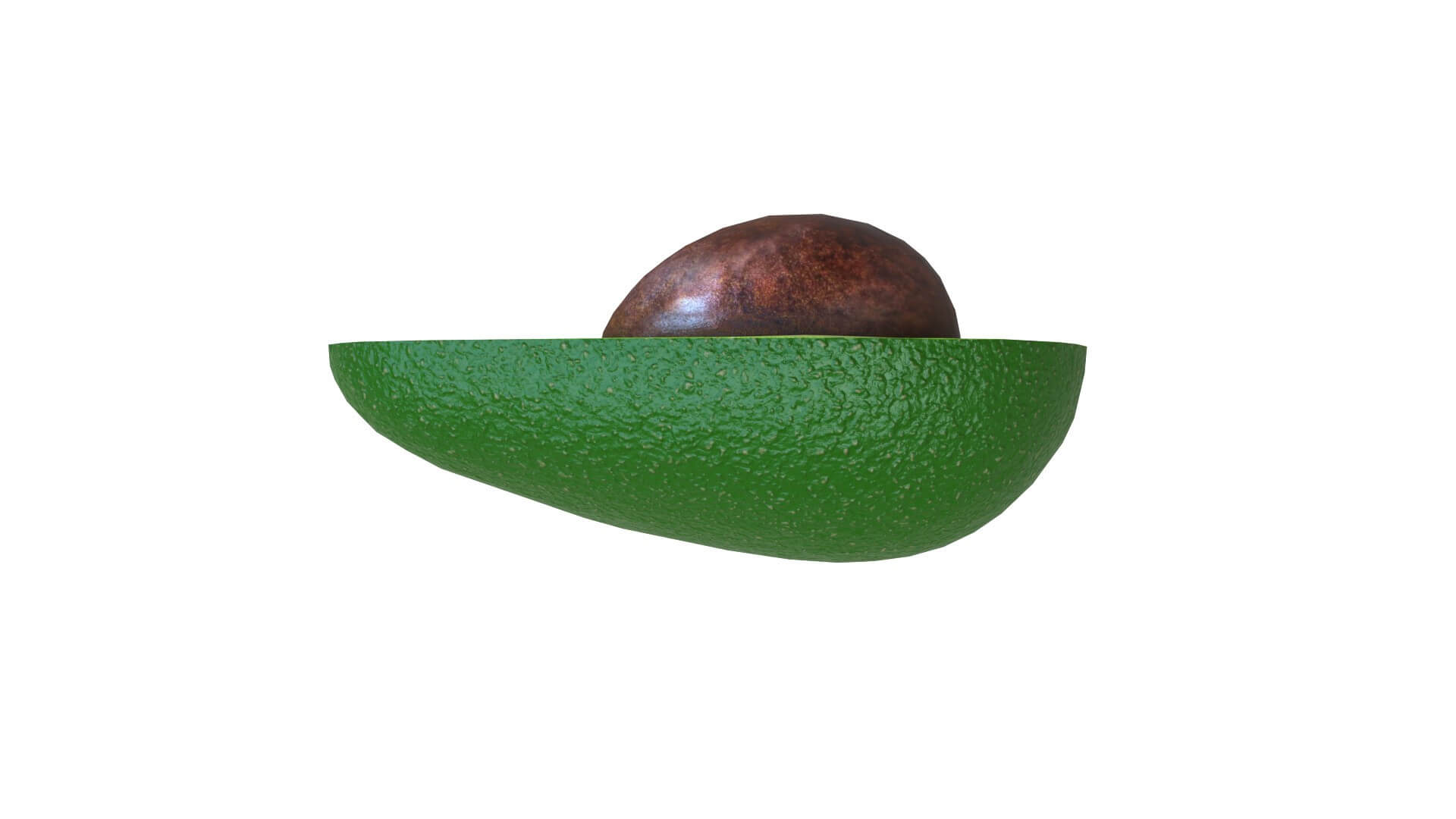Set of Low Poly Avocados - 3D Model by Ottto3d