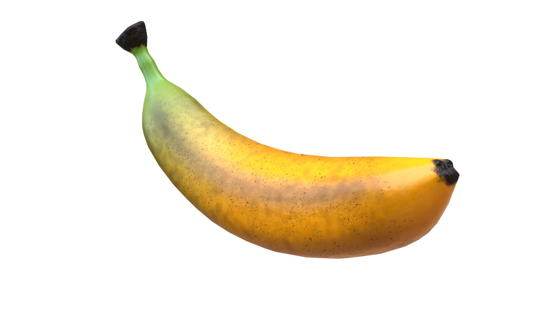 Set of Low Poly Bananas - 3D Model by Ottto3d
