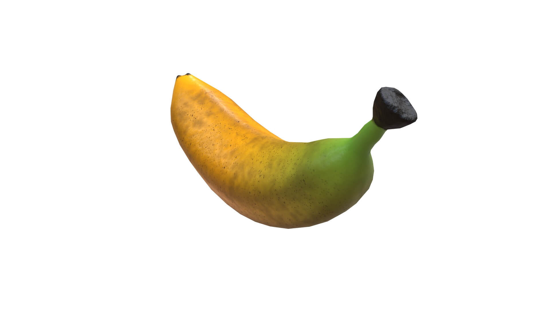Set of Low Poly Bananas - 3D Model by Ottto3d