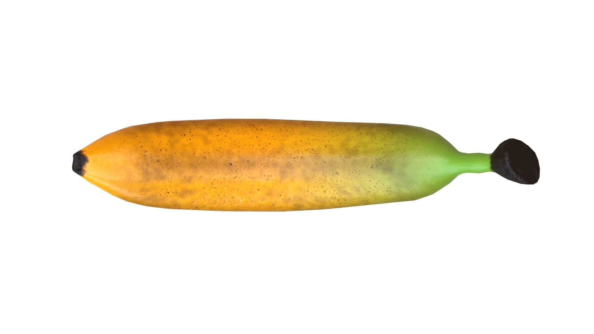 Set of Low Poly Bananas - 3D Model by Ottto3d