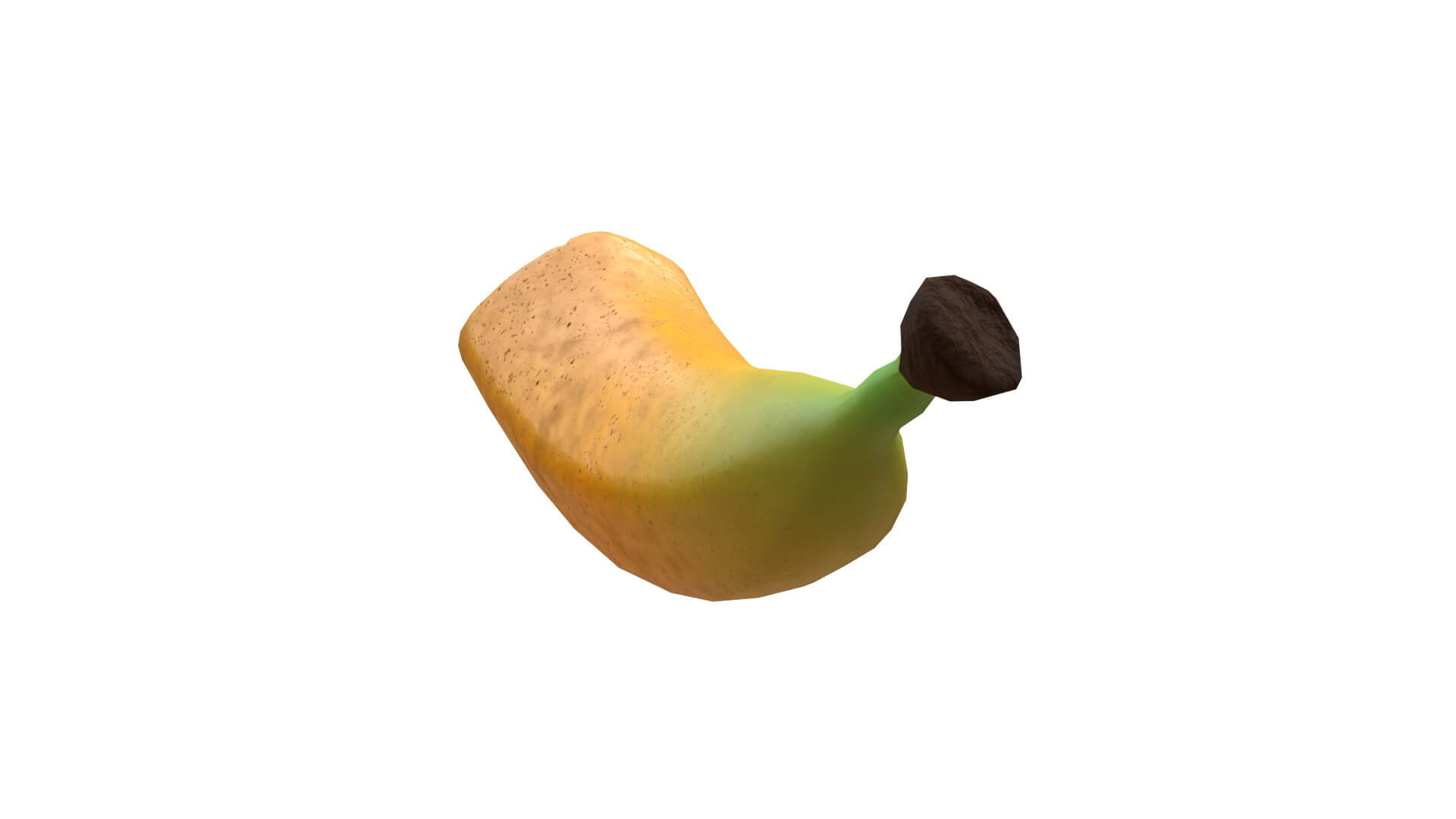 Set of Low Poly Bananas - 3D Model by Ottto3d