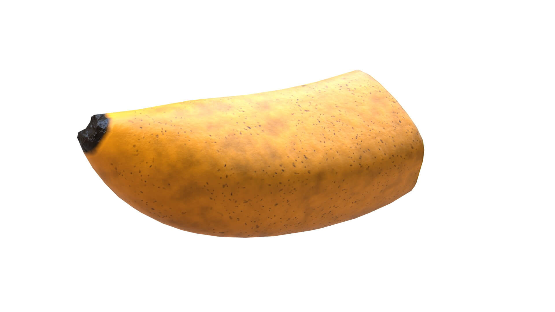 Set of Low Poly Bananas - 3D Model by Ottto3d