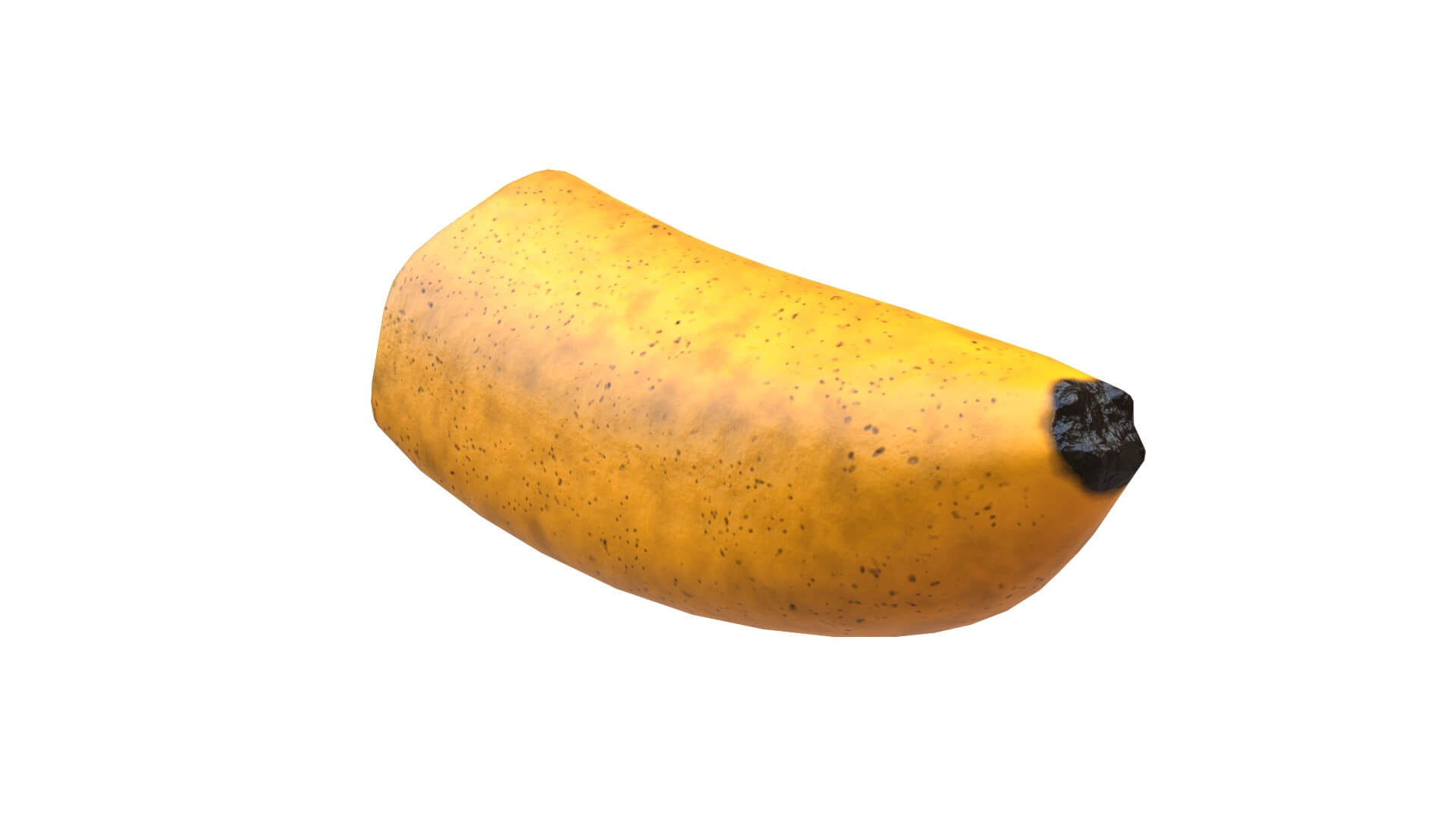 Set of Low Poly Bananas - 3D Model by Ottto3d