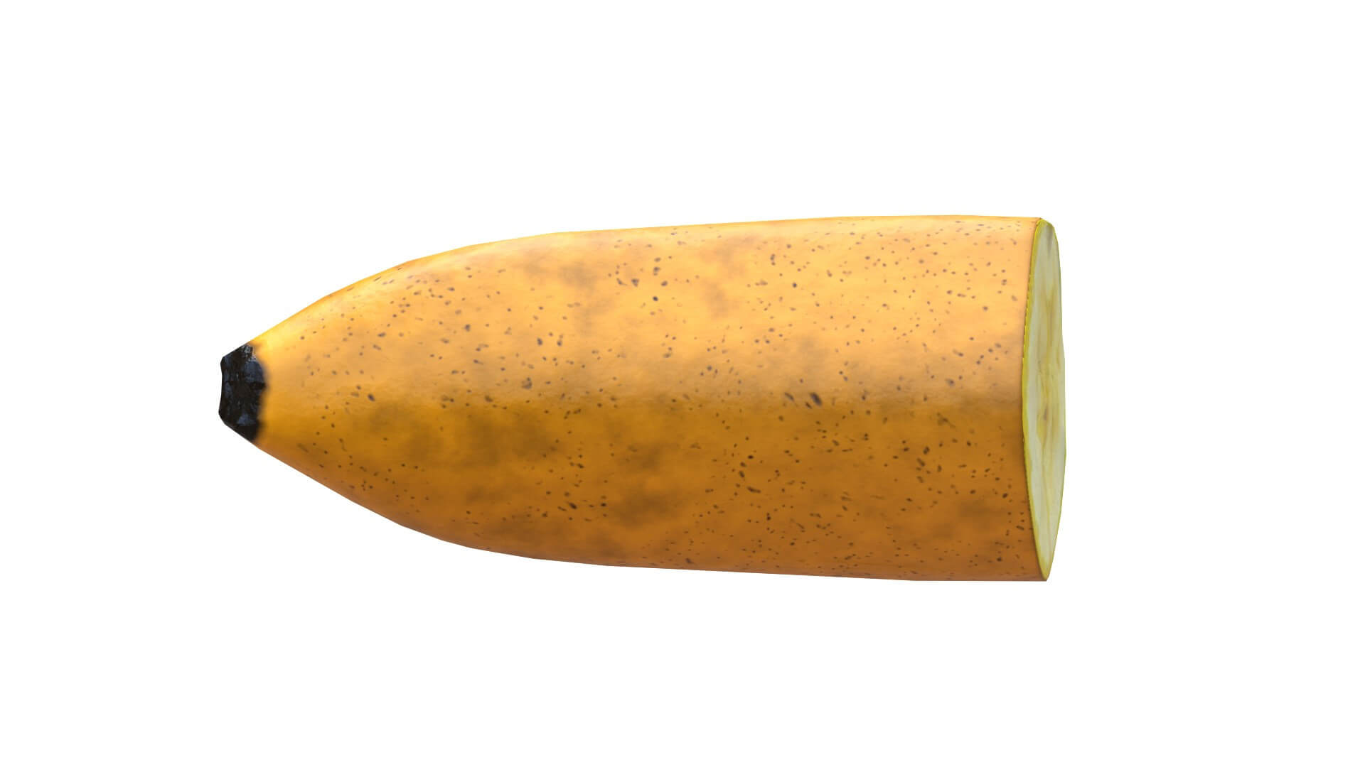 Set of Low Poly Bananas - 3D Model by Ottto3d