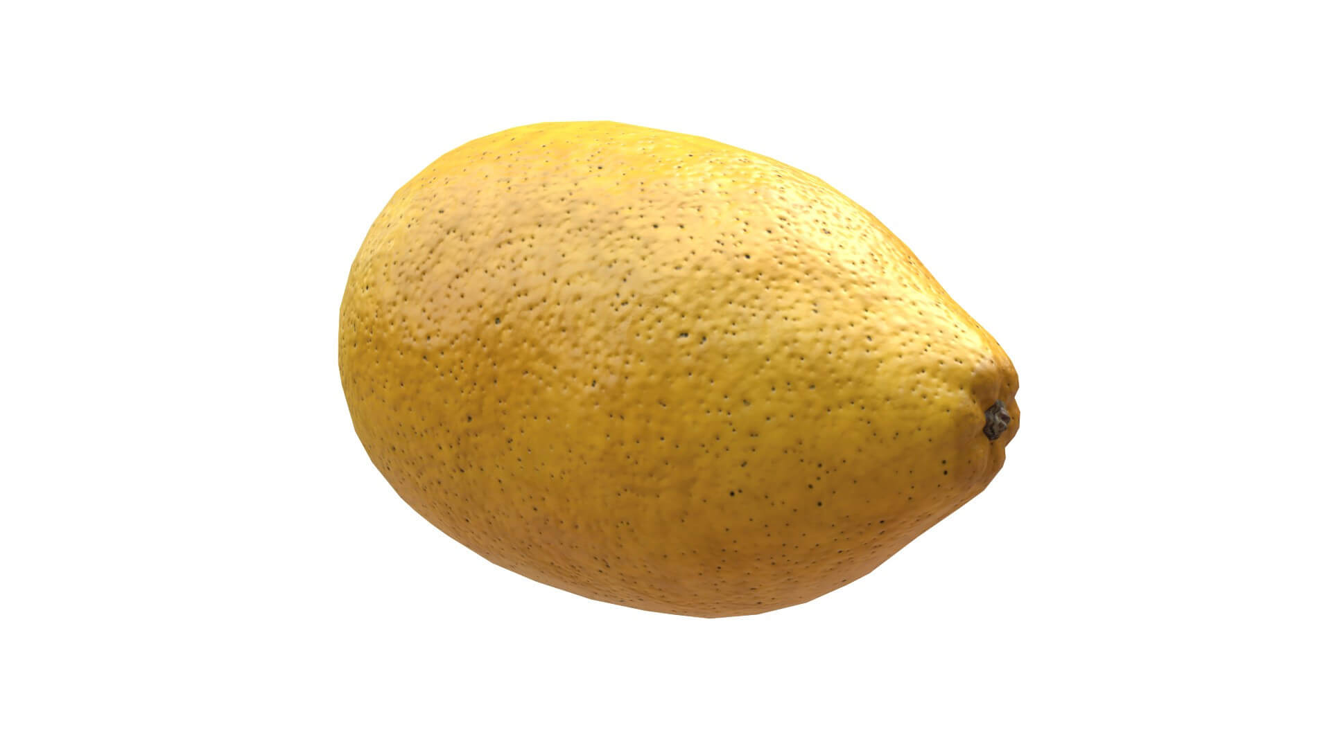 Set of Low Poly Lemons - 3D Model by Ottto3d