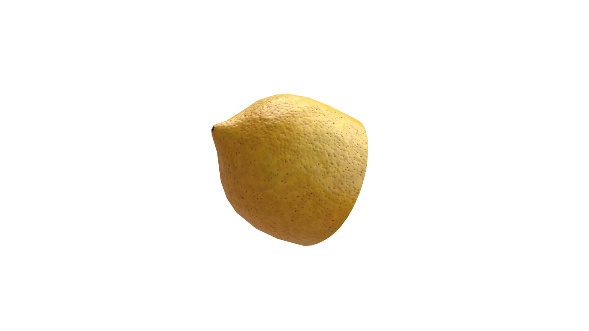 Set of Low Poly Lemons - 3D Model by Ottto3d