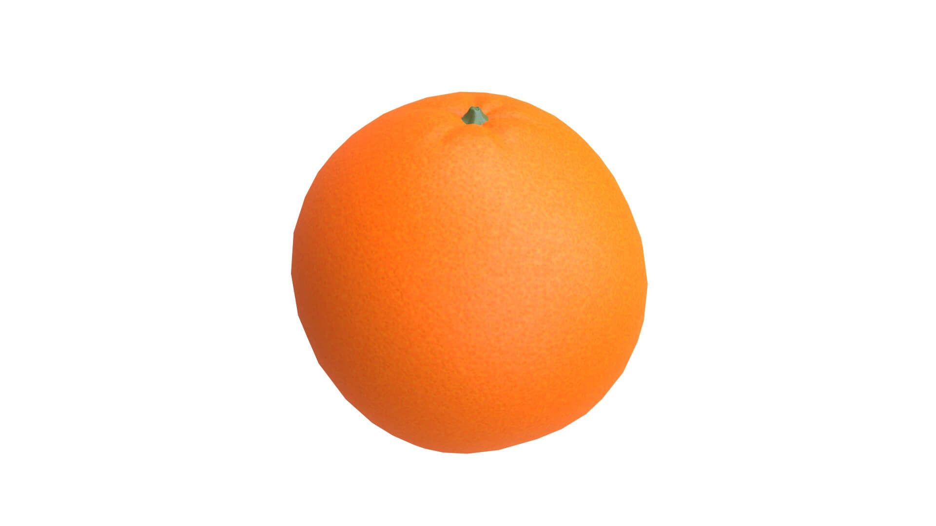 Set of Low Poly Oranges - 3D Model by Ottto3d
