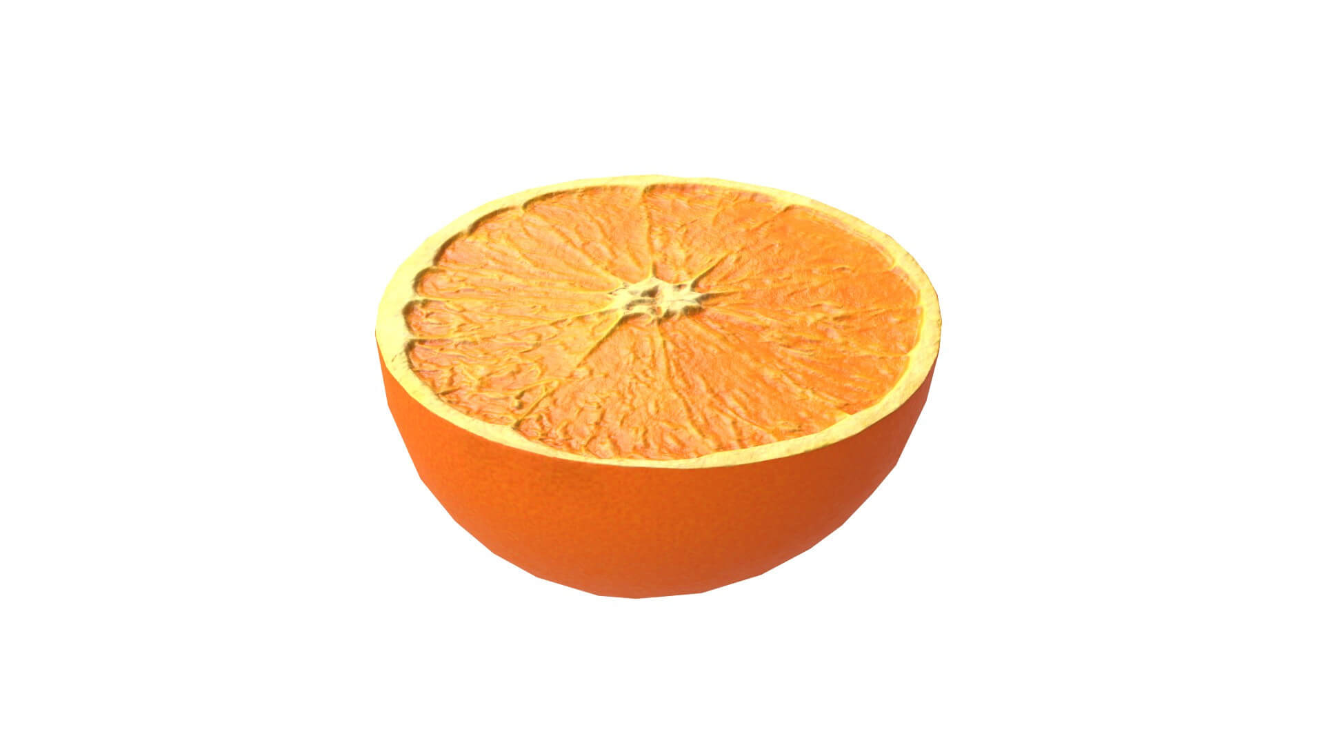Set of Low Poly Oranges - 3D Model by Ottto3d