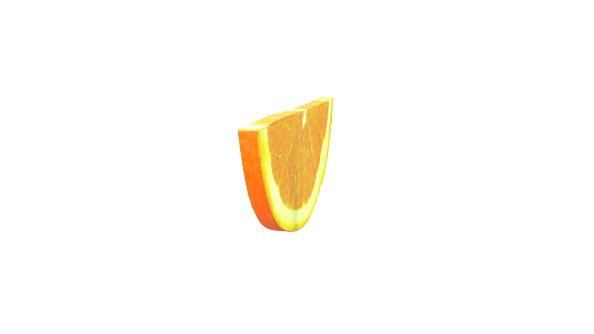 Set of Low Poly Oranges - 3D Model by Ottto3d