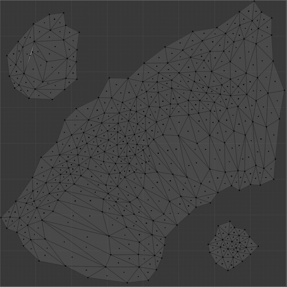 Set of Low Poly Strawberries - 3D Model by Ottto3d