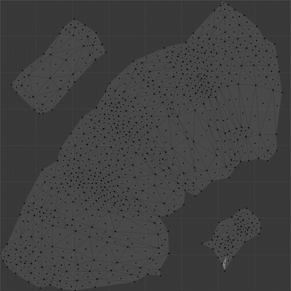 Set of Low Poly Strawberries - 3D Model by Ottto3d