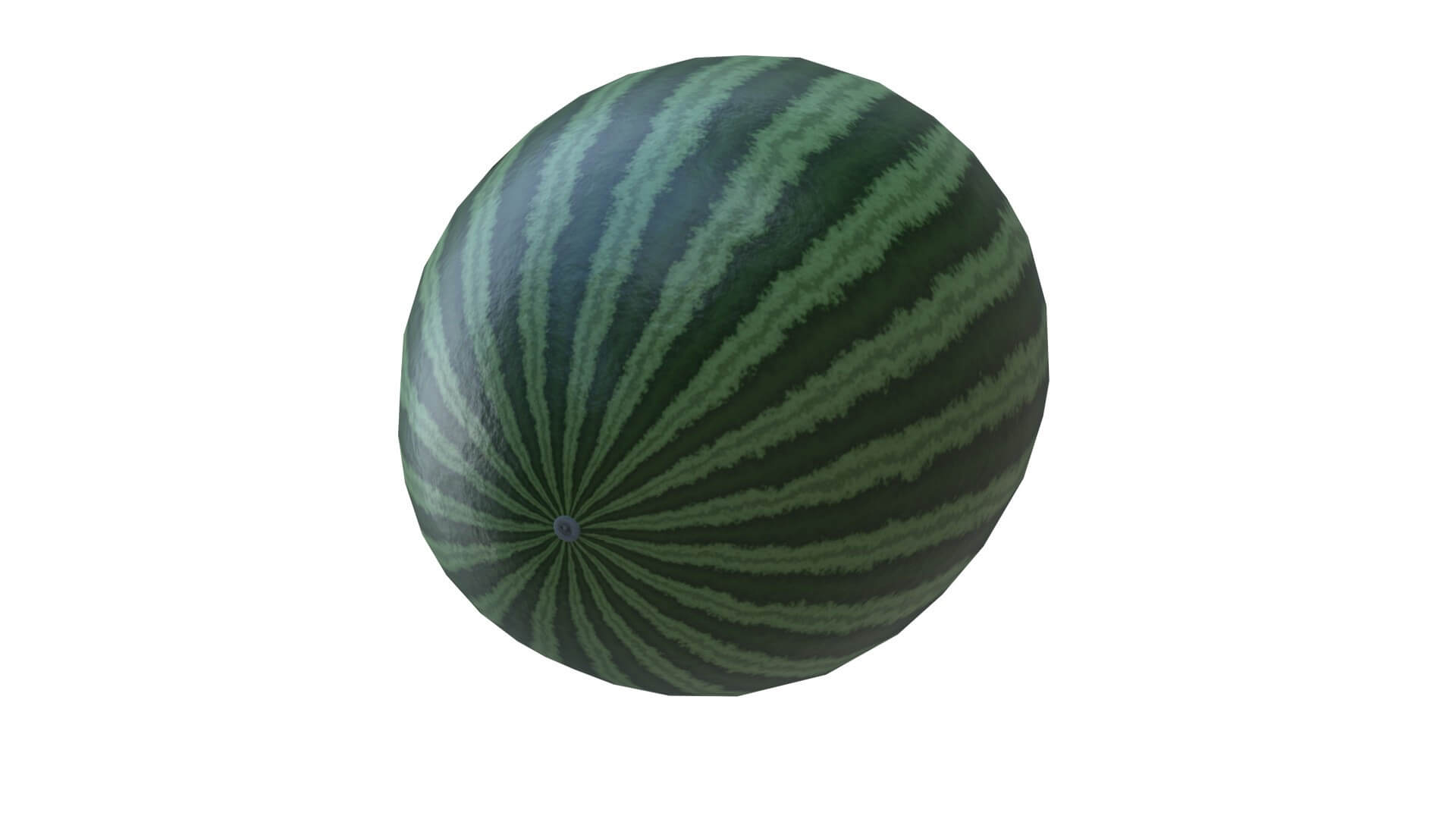 Set of Low Poly Watermelons - 3D Model by Ottto3d