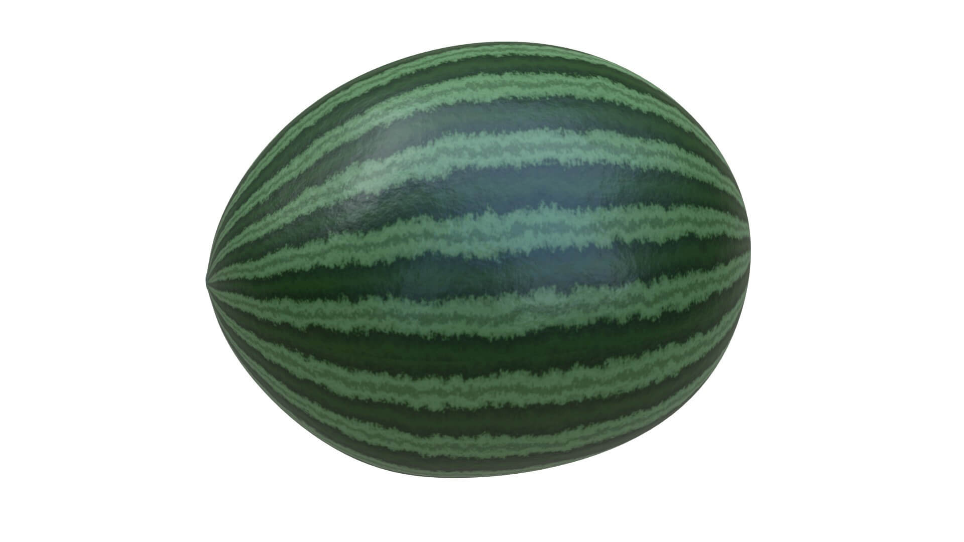 Set of Low Poly Watermelons - 3D Model by Ottto3d