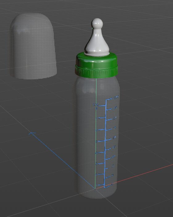 Beberon - 3D Model by Ouchaoua hocine