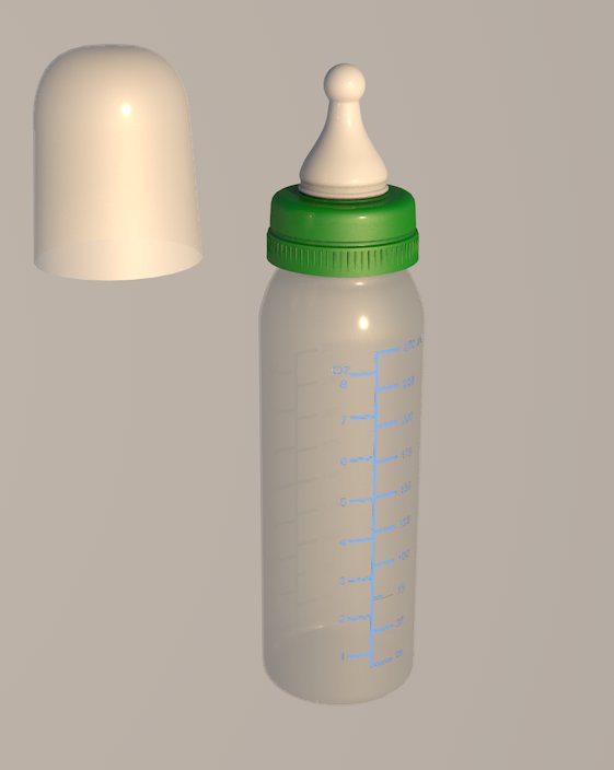 Beberon 3D Render, Digital Art by Ouchaoua hocine