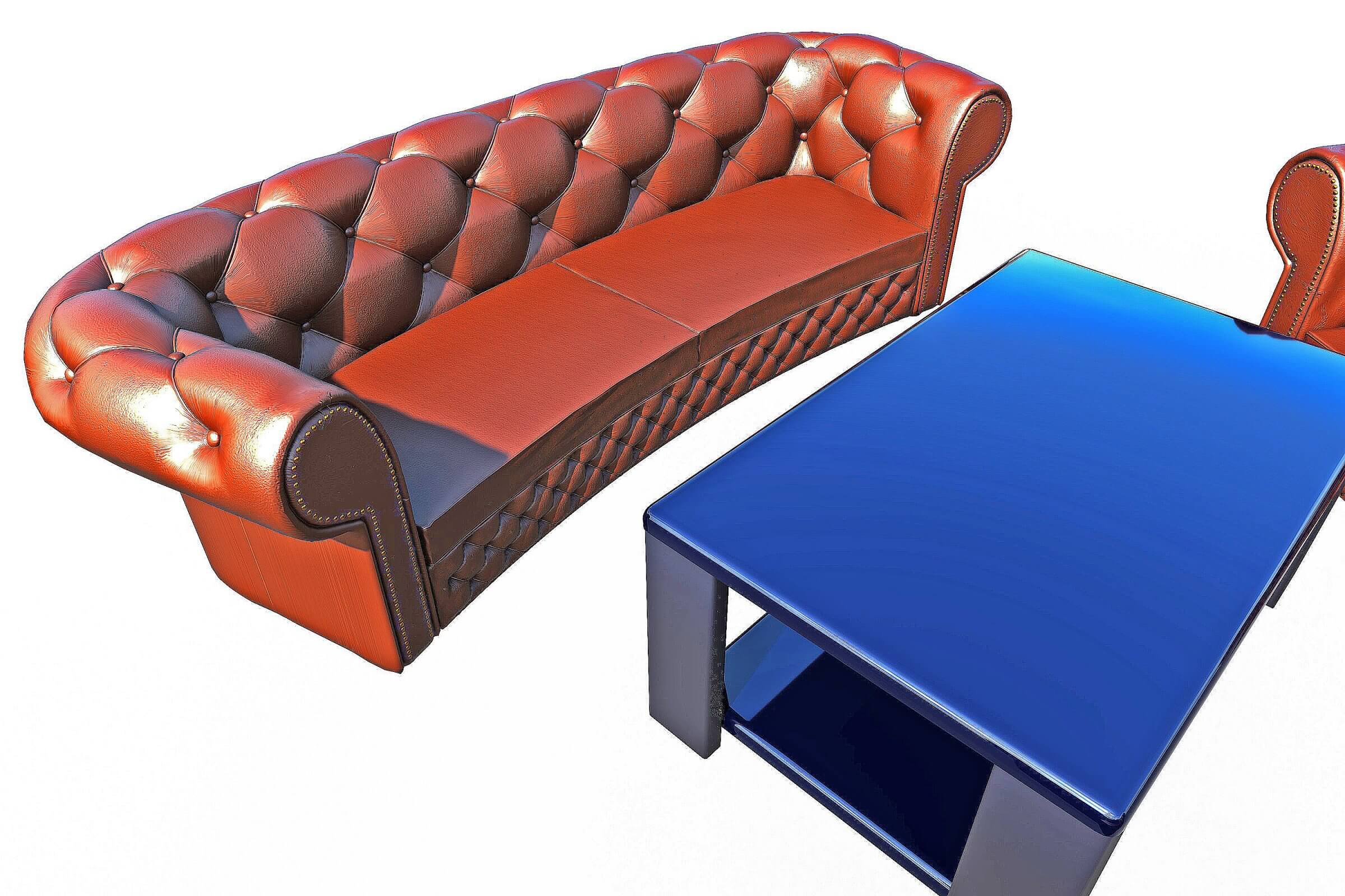 Chester Sofa - 3D Model by oven21031977