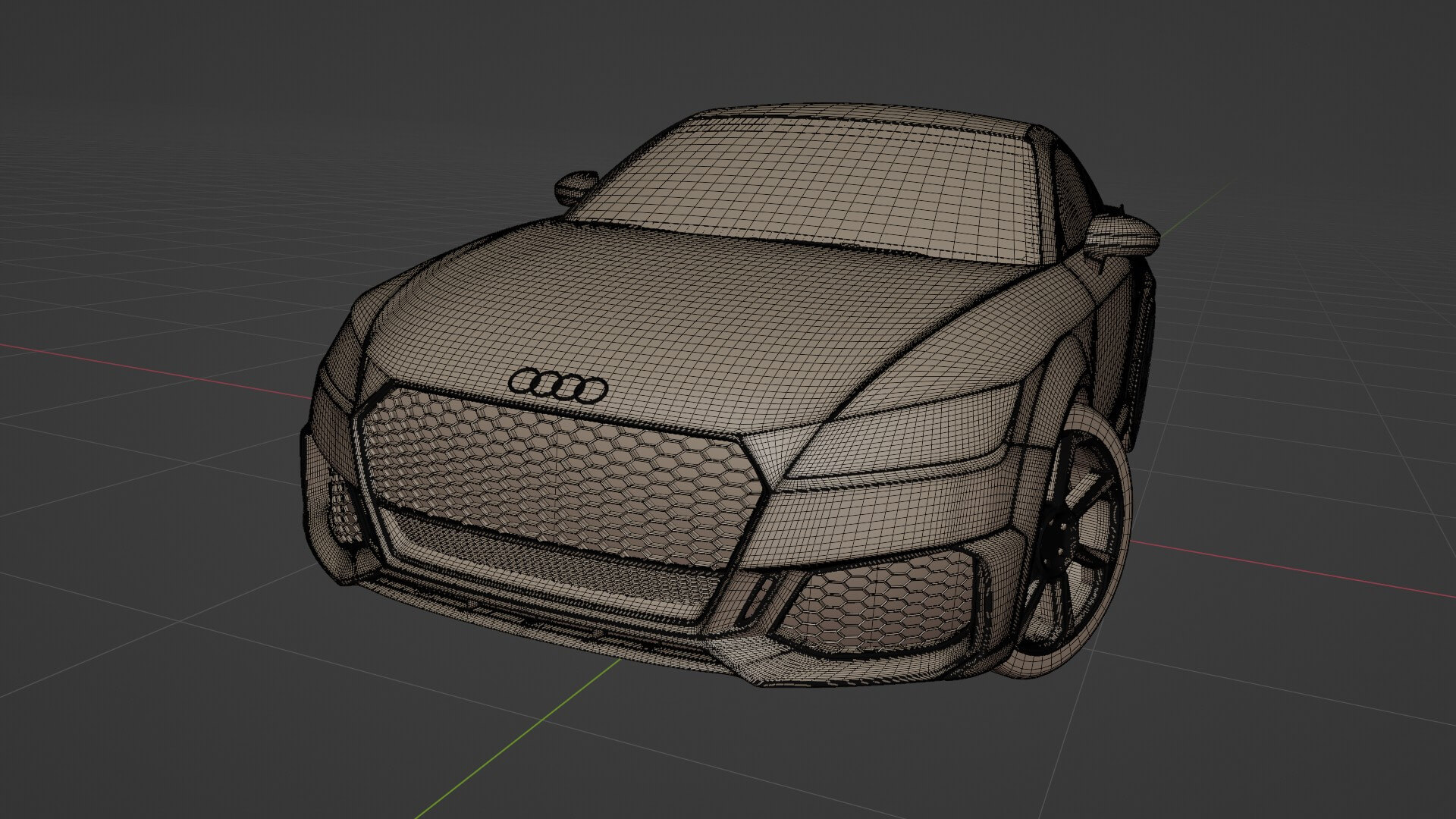 Audi-TT-RS-Coupe-2019 3D Model by ovsiienko_max