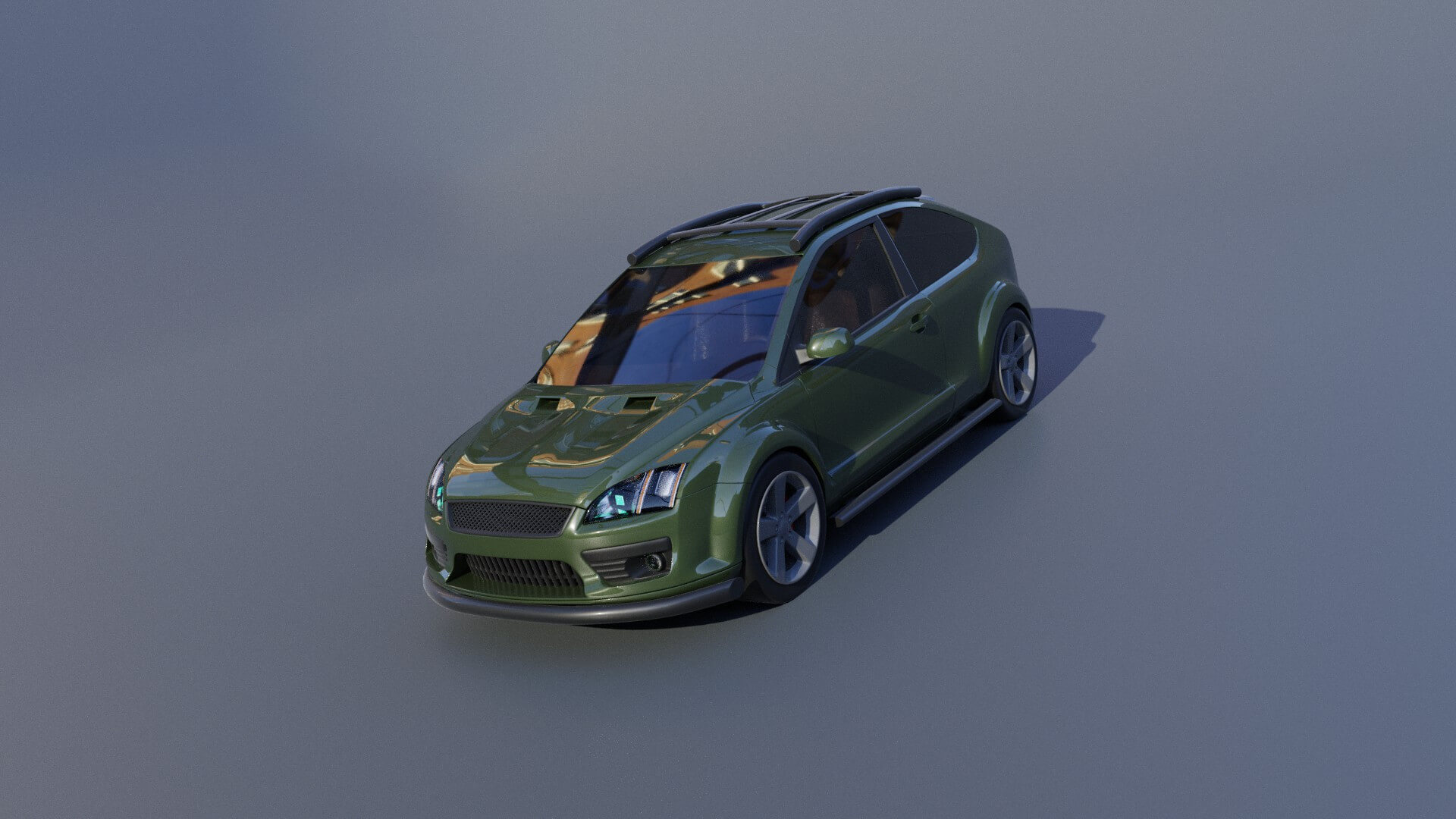 Ford Focus 2 Tuning - 3D Model by ovsiienko_max