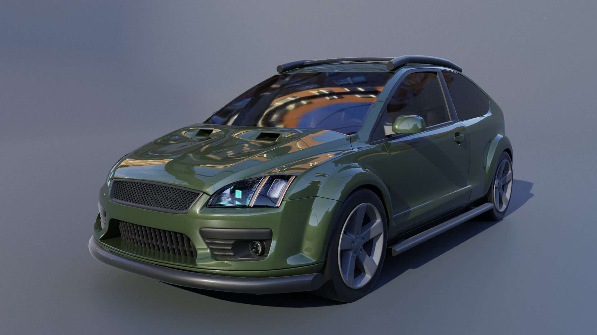 Ford Focus 2 Tuning - 3D Model by ovsiienko_max