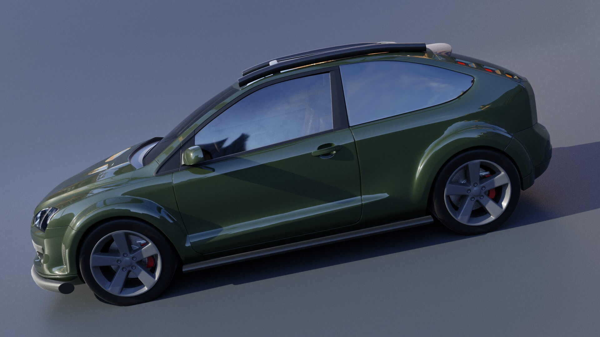 Ford Focus 2 Tuning - 3D Model by ovsiienko_max