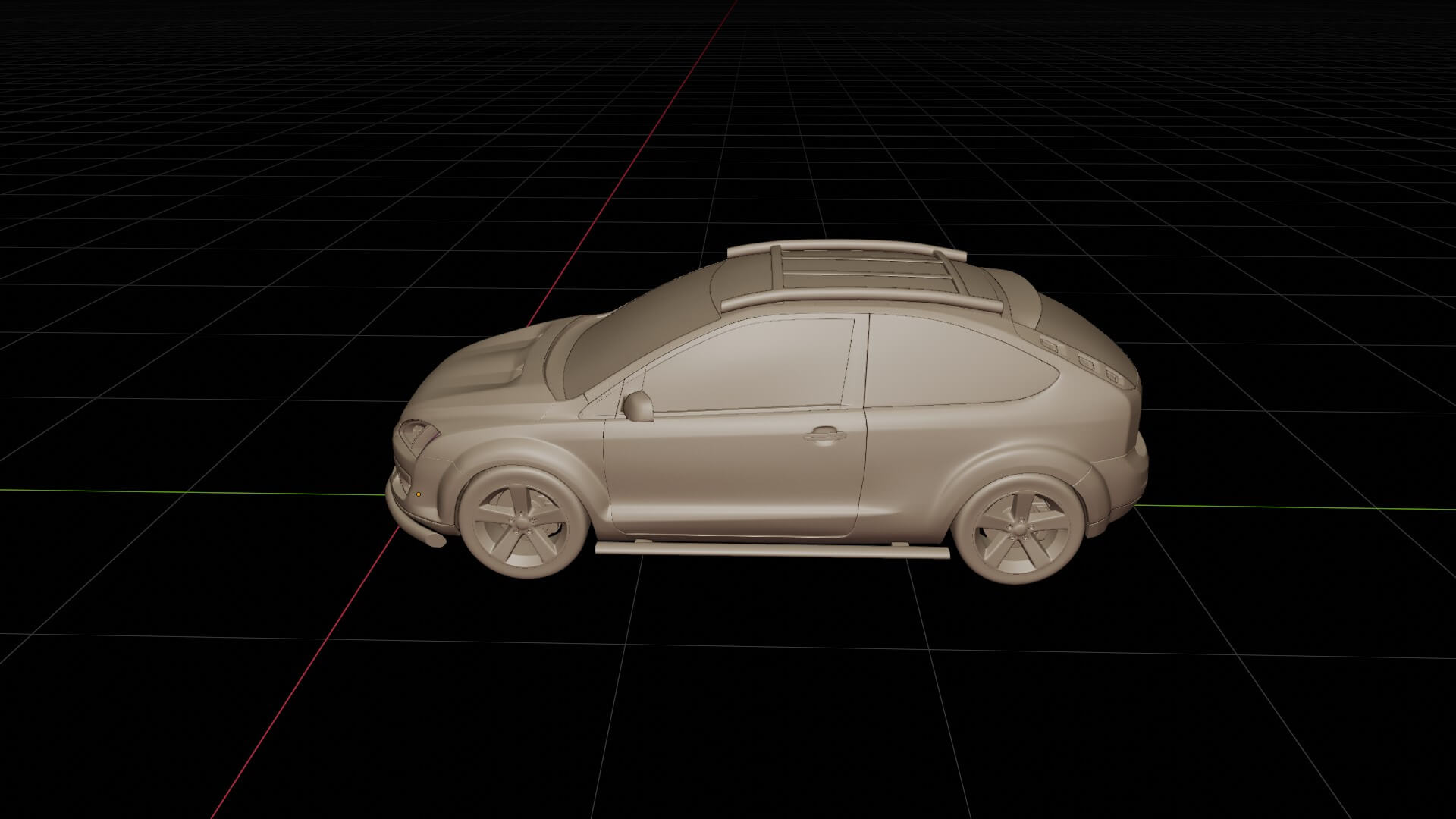 Ford Focus 2 Tuning - 3D Model by ovsiienko_max