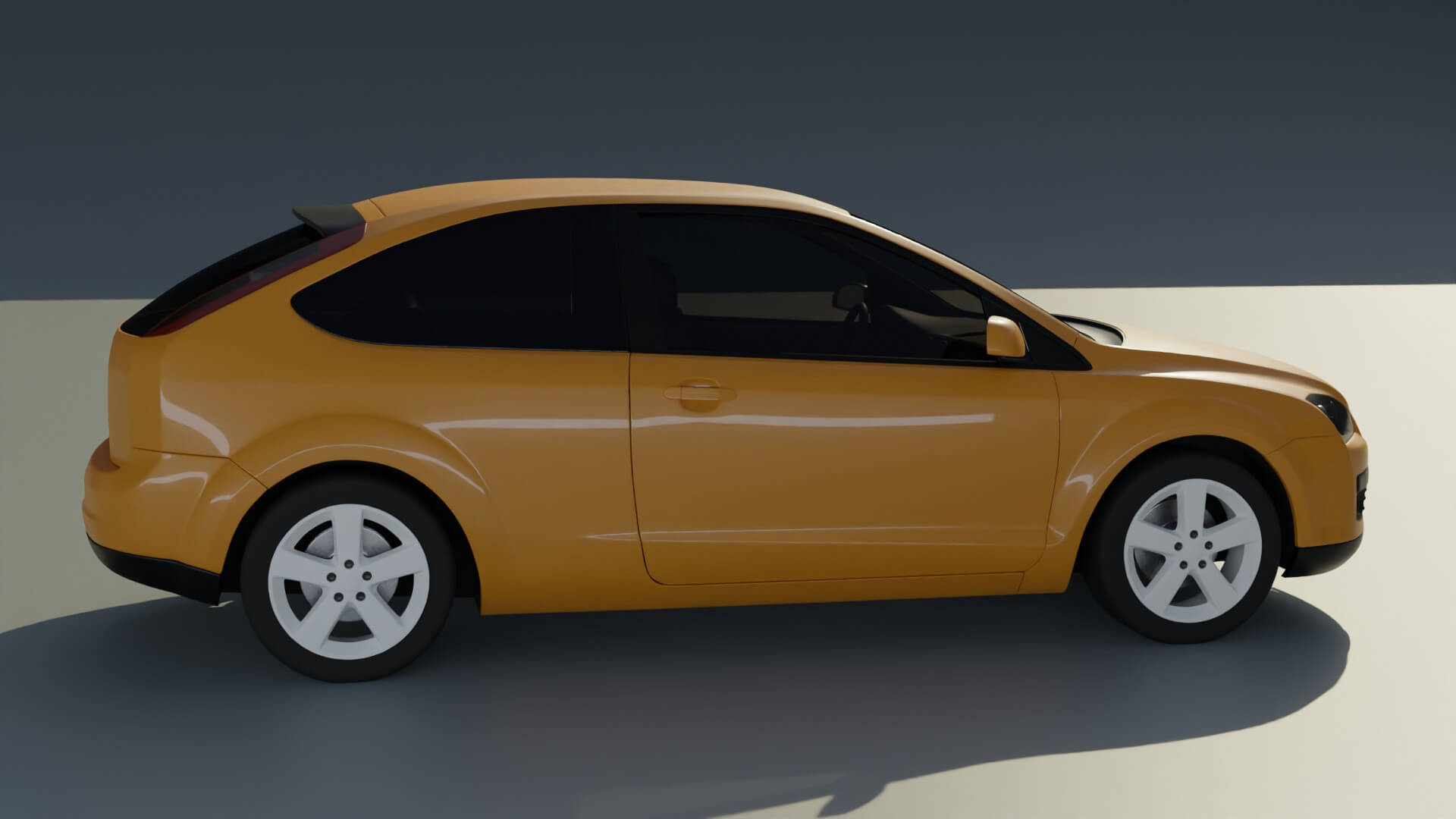 Ford Focus 2 - 3D Model by ovsiienko_max