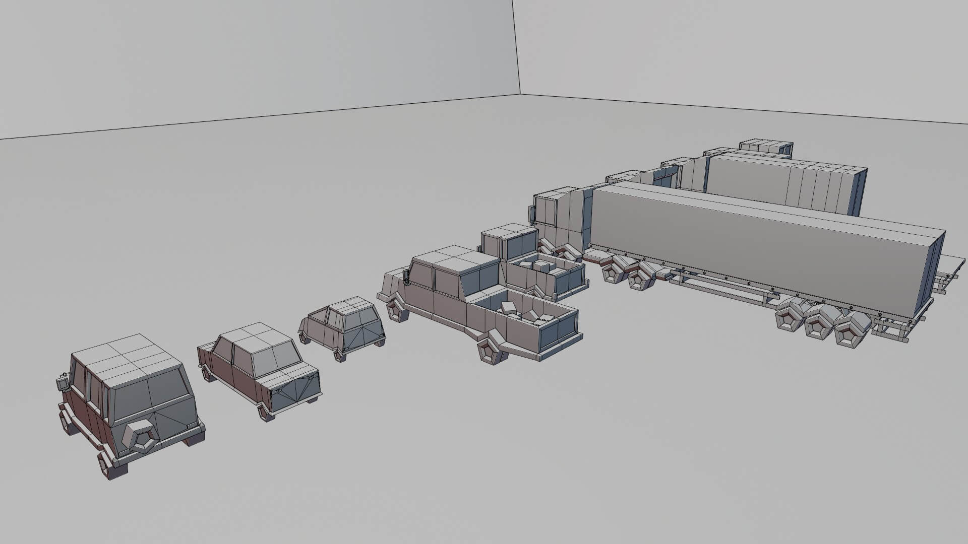 Low Poly Cars - 3D Model by ovsiienko_max