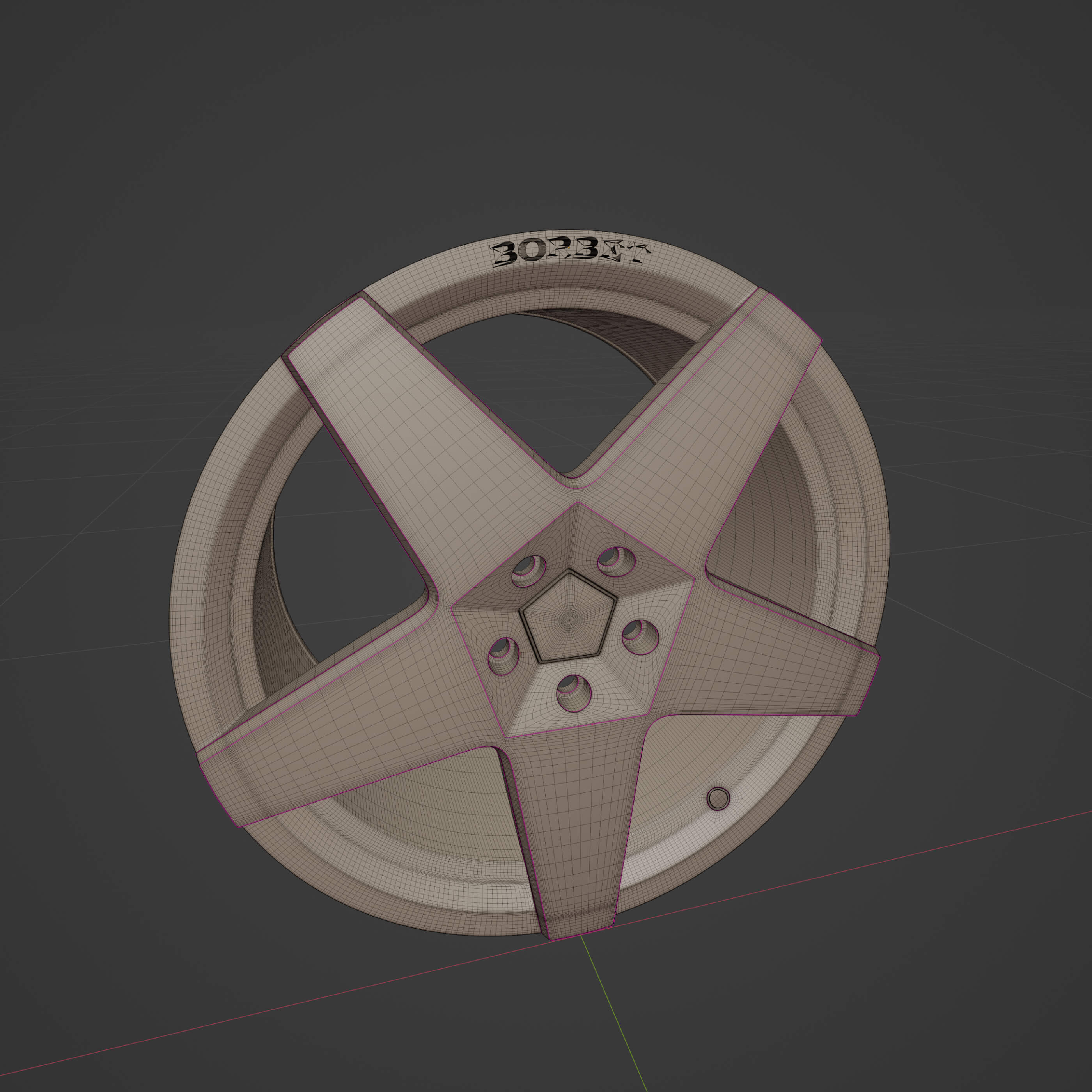 Wheel - 3D Model by ovsiienko_max