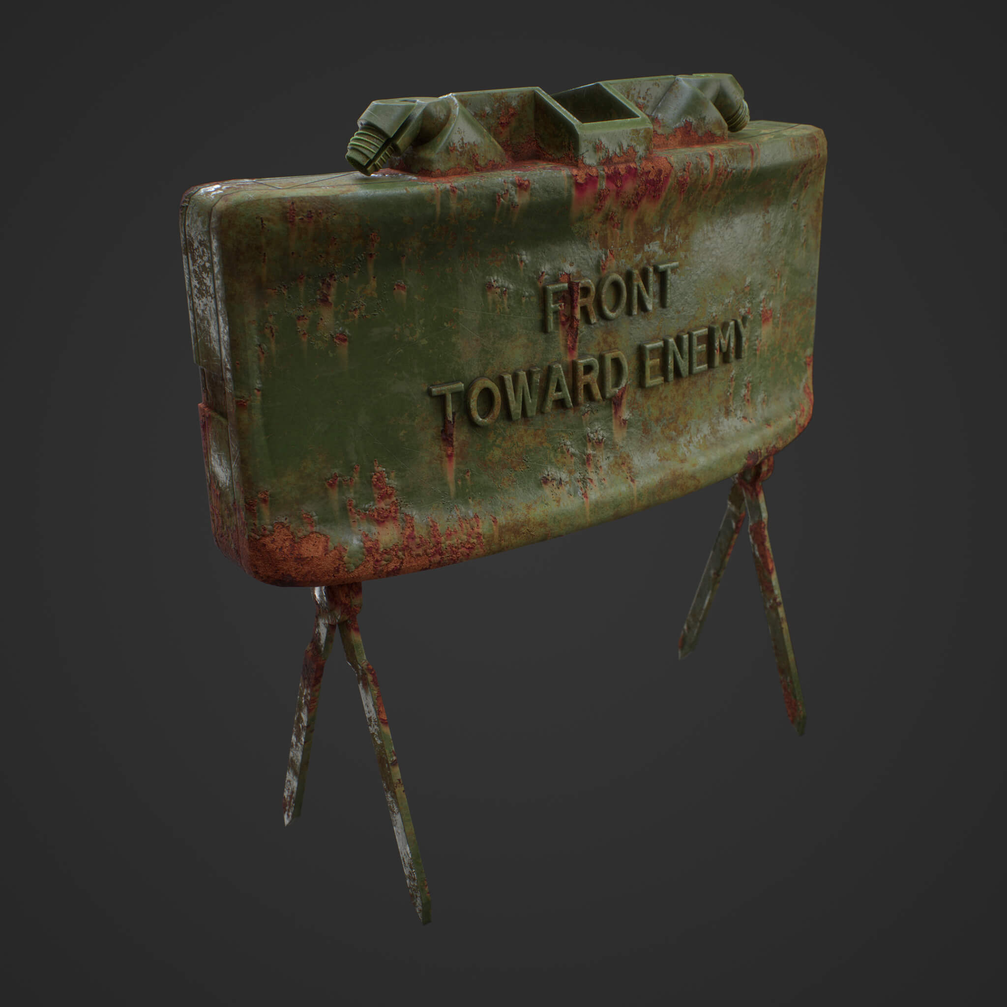 M18A1 Claymore Mine 3D Game Ready Model Low Poly 3D Model by p0ir000t